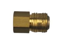 China 1/4'' Nominal Brass compressed air quick release coupling Pneumatic Quick Coupling for sale