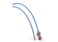 China 150MPa Ultra High Pressure Hose Blue High Pressure Water Hose OD 9.5mm for sale