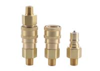 China 50GPM Pneumatic Hydraulic Quick Coupler 1000PSI NBR Seal for sale