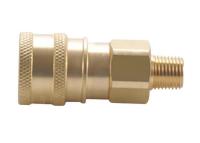 China 50GPM Pneumatic Hydraulic Quick Coupler 1000PSI NBR Seal for sale