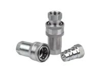 China Close Type 316 Stainless Steel Quick Couplings Compatible For Oil Pipelines for sale