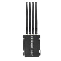 China Practical Black Industrial Modem Router 1000Mbps 2 Gigabit Ports for sale
