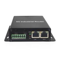 China Practical Black Industrial Modem Router 1000Mbps 2 Gigabit Ports for sale