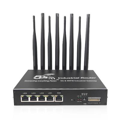 China Durable Q60 5G Industrial Router WiFi 6 VPN Practical Stable for sale