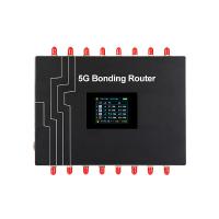 China 4 Ports LTE Screen Bandwidth Bonding Router 5G 6 Modem With 4 SIM for sale