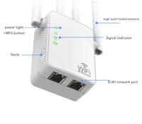 China Practical Outdoor WiFi Wireless Repeater Heat Dissipation 1200Mbps for sale