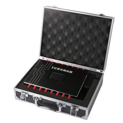 China 4G 5G LTE Bandwidth Bonding Router 4 SIM 0.8A-1.5A Practical for sale