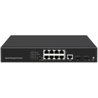 China Managed PoE Industrial Ethernet Switch 8 Ports 8K Multipurpose for sale