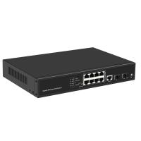 China Managed PoE Industrial Ethernet Switch 8 Ports 8K Multipurpose for sale