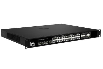 China 400W 36 Port Industrial Network Switch , Layer 3 220V Switch Hub Industrial for sale