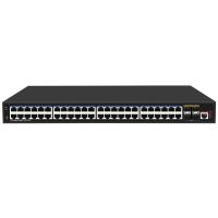 China 10 Gigabit PoE Industrial Ethernet Switch 400W Layer 3 52 Port for sale
