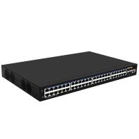 China 10 Gigabit PoE Industrial Ethernet Switch 400W Layer 3 52 Port for sale