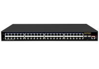 China 10 Gigabit Durable Layer 3 PoE Switch 52 Port 800W 444x360x44mm for sale