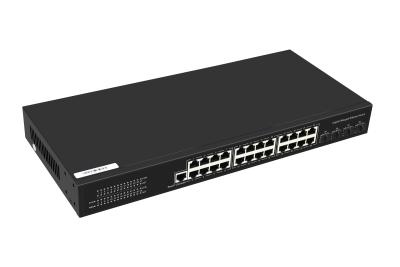 China 16K Management Industrial Ethernet Switch RTL9310 RTL8218D 28 Port Layer 3 for sale