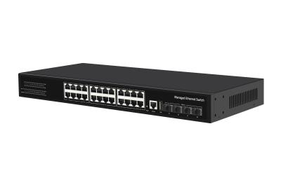 China 50/60Hz Managed Network Switch , Anti Interference Industrial Switch Hub for sale