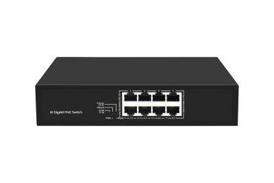 China RTL8370N 8 Port Industrial PoE Switch Multipurpose Anti Interference for sale