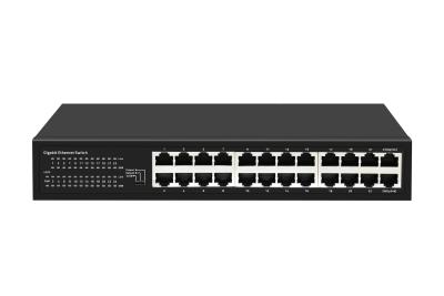 China 48Gbps Intelligent Industrial Ethernet Switch Practical RTL8382L 24 Port for sale