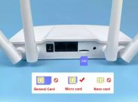 China FCC Stable Modem Home WiFi Routers 4G LTE With SIM Card Slot for sale