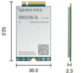 China RM520N 5G IoT Wireless Modules Multipurpose B46 LAA for Industrial for sale