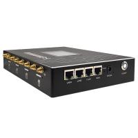 China Multi Link Black Network Bonding Router 4G 5G WiFi With 4 SIM Card for sale