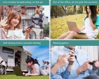 China DC 12V Stable 4G Pocket WiFi Router , 5200mAh Portable Battery Router for sale