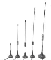 China Stable External GSM Magnetic Antenna SMA RG174 With Plastic Cover for sale