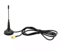 China Stable External GSM Magnetic Antenna SMA RG174 With Plastic Cover for sale