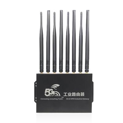 China Black Color 5G Industrial Cellular Router With SIM Card Interface Customized OEM / ODM for sale