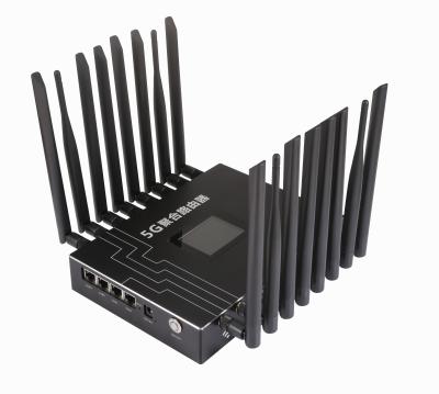 China Live Broadcast X5 5G 5G Bandwidth Bonnding Router Multi SIM Cloud Server for sale