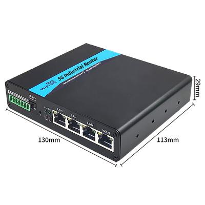 China 1000Mbps 5G Industrial Router 0.58kg Wireless Security WPA2/WPA3 for sale