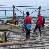 China Commercial Prefabricated High Rise Buildings , Steel Frame Structure Building Construction for sale