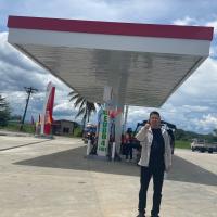 China Modular Steel Structure Gas Station , Recyclable Steel Shed Shelter for sale