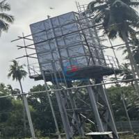 China Pre Assembled Galvanized Steel Water Tank Quick Installation Steel Structure Water Tower for sale