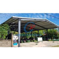 China Stadium Steel Structure Building , Outdoor Robust Steel Frame Roof Trusses for sale