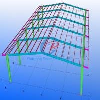 China Modern Steel Gym Building , Prefab Metal Building For Basketball Court for sale