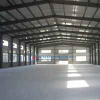 China Galvanized Steel Construction Factory Prefabricated Metal Warehouse Construction for sale