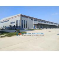 China Q355 S355B Steel Structure Factory , Prefabricated Industrial Steel Construction Building for sale