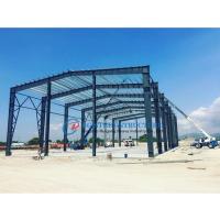 China Professional Designed Gable Roof PEB Steel Structure Storage Building for sale