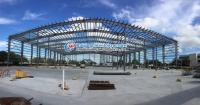 China Pre-engineered Frame Steel Structure Warehouse Customized For Modern Aesthetics And Functionalit for sale