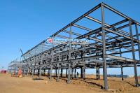 China Versatile Prefab Metal Structures Steel Structure Building Commercial Office for sale