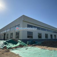 China Easy Build Prefab Steel Structure Warehouse Hangar for sale