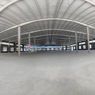 China Portable Hangar Steel Frame Warehouse Construction Customized Lightweight Affordable for sale