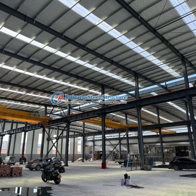 China Fast Install Prefab Building Steel Structure Warehouse Galvanized for sale