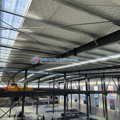 China Painted Prefab Steel Structure Warehouse Construction Building for sale