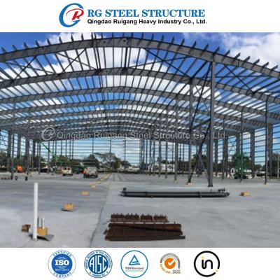 China Prefabricated Large Span Steel Structure Buildings Prefab Metal Warehouse Workshop Office Building Factory Shed for sale