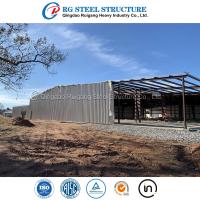 China OEM ODM Custom Prefabricated Steel Structure Metal Storage Warehouse Office Building Kits for sale