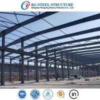 China Prefabricated Large Span Steel Structure Buildings Prefab Metal Warehouse Workshop Office Building Factory Shed for sale