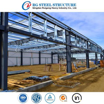 China Steel Structure Metal Construction Prefabricated Metal Industrial Building For Warehouse/Workshop/Office for sale