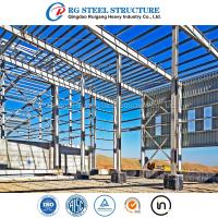 China Prefabricated Metal Building Light Steel Structure Office Warehouse For Customization for sale