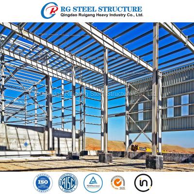 China Prefabricated Metal Building Light Steel Structure Office Warehouse For Customization for sale